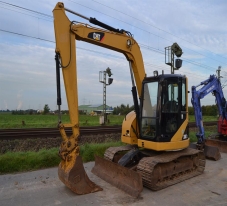 2008 CAT 308C  midi excavatore cingoli in ferro